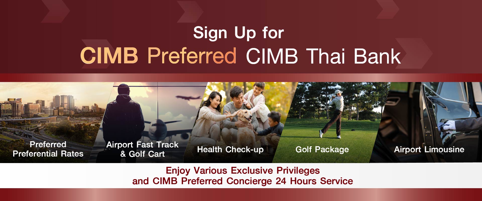 Become CIMB Preferred members